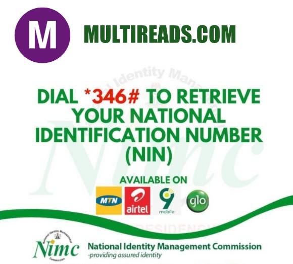 How To Check OR Retrieve Your NIN On Mobile phone Via NIMC USSD Code ...